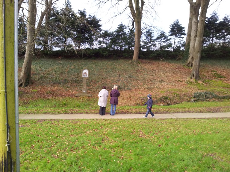 The modern pilgrimages at Faughart on the feast day of St Brigit ...