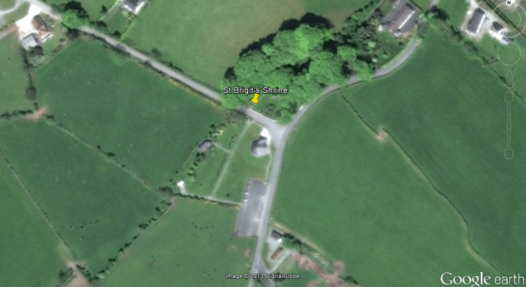 The modern pilgrimages at Faughart on the feast day of St Brigit ...