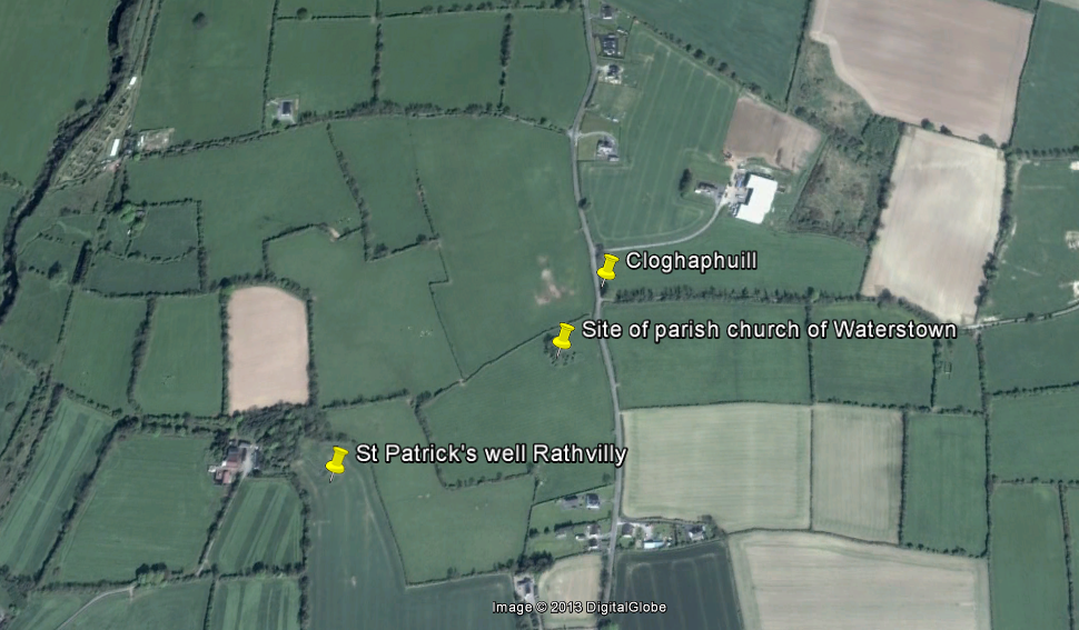St Patrick’s well and Cloghaphuill in the parish of Rathvilly Co Carlow ...